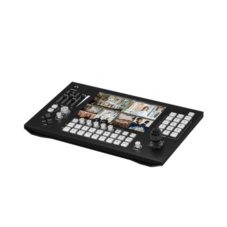 Winkomm NDI 8 - 8 Channel Touch Screen NDI/HDMI Video Switcher with On ...
